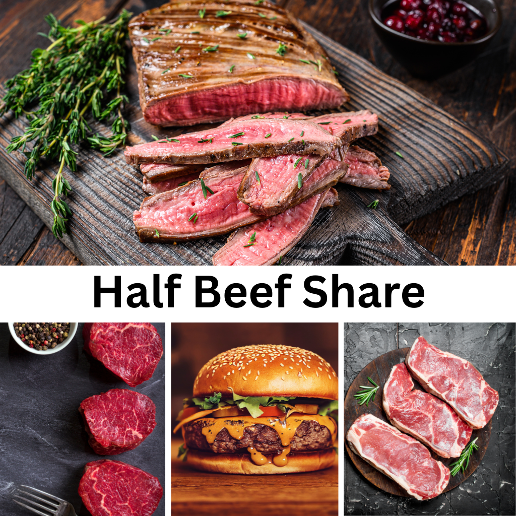 Half Beef Share - Deposit – Legacy Meadow Farm